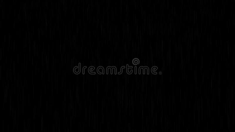 4k Loop Rain Drops Falling Alpha. Rain Drops Falling Computer Generated ...