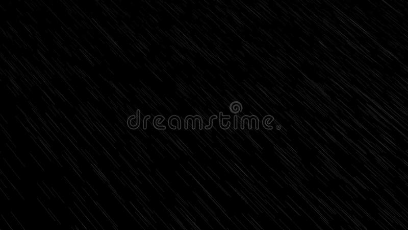 4k Loop Rain Drops Falling, Raindrops on a Blue Background Stock Video ...