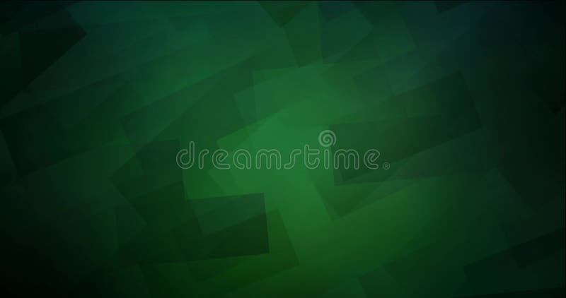 4K Looping Dark Green Video Sample in Rectangular Style. Stock Video ...