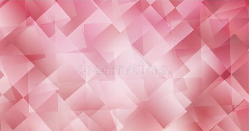 Pink 3d Animation Box Gift Rotating. Birthday Party Celebration. Stock ...