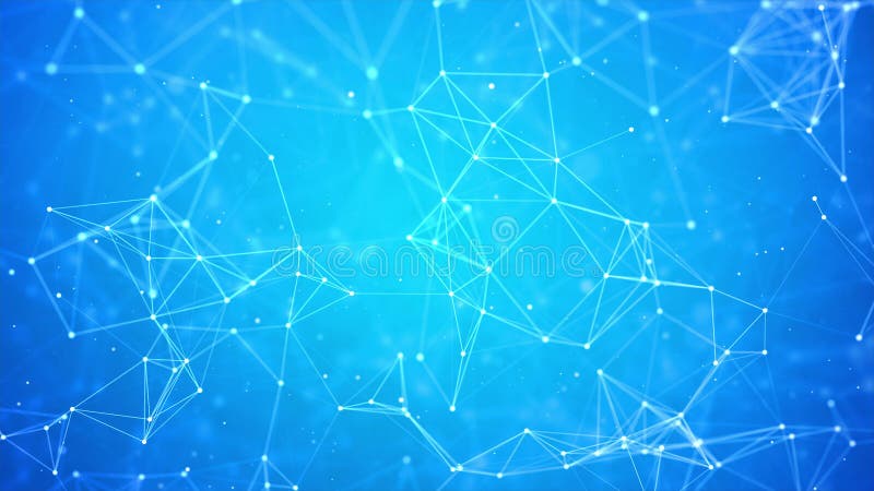 4K Low Poly Water Molecule Structure 3D Render Concept Loop Background ...