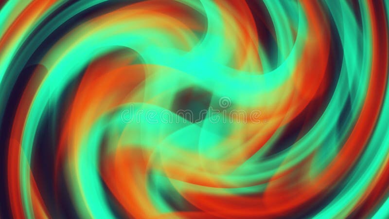 4K.massive Abstract Red Orange Green Purple Motion Graphic Wave ...