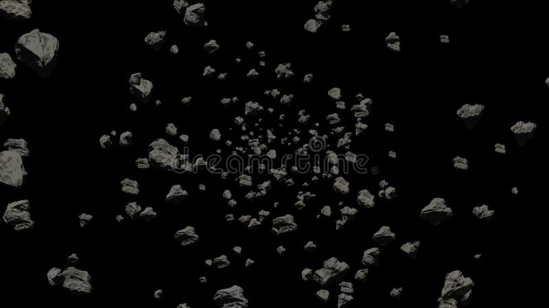4k Meteorite Mining Stone Tumbling Space Universe,coal Ore Debris ...