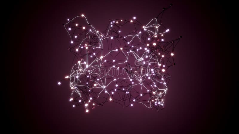 4K Neuronal and Synapse Activity. Stock Footage - Video of complexity ...