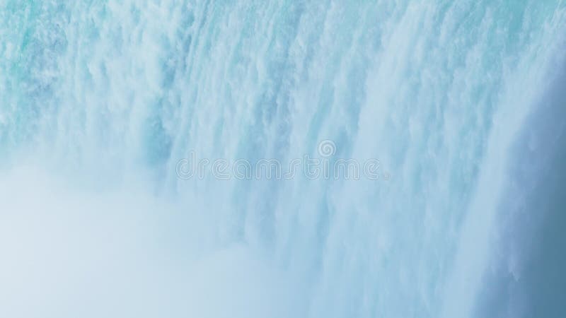 4k Niagara Falls Cascade, Blue Water Falling Down Stock Footage - Video ...