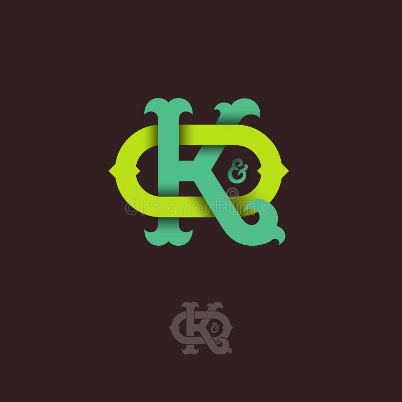 M and T Monogram. M and T Crossed Letters, Intertwined Letters Initials ...