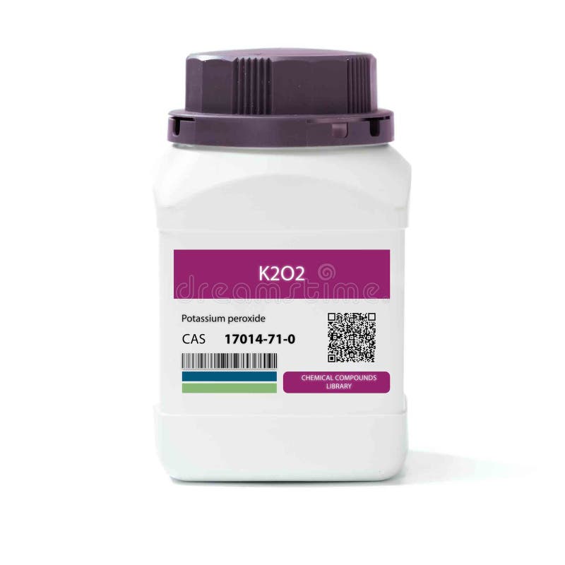 K2O2 - Potassium Peroxide stock photo. Image of vision - 306643496
