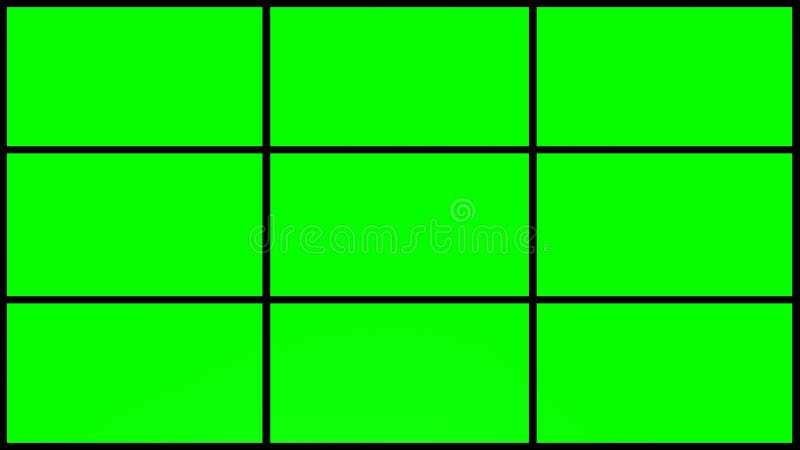 Screen Grid Icon in Filled, Thin Line, Outline and Stroke Style. Vector ...