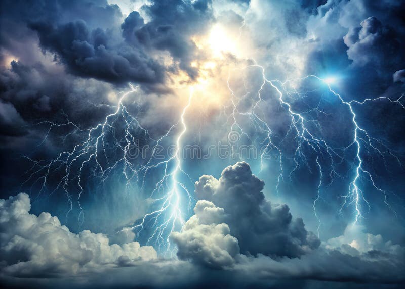8K Photorealistic Light Storm Wallpaper Texture Dramatic Sky Background ...