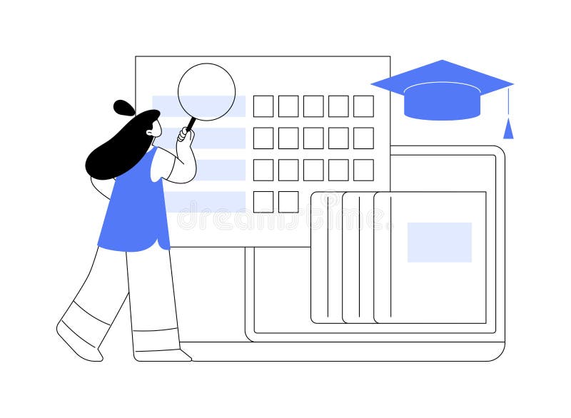 K-12 Program Abstract Concept Vector Illustration. Stock Vector ...