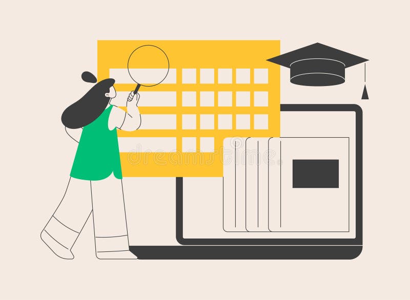 K-12 Program Abstract Concept Vector Illustration. Stock Vector ...