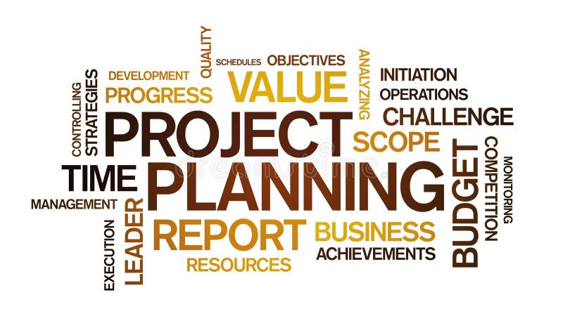 4k Project Planning Animated Tag Word Cloud,Text Design Animation ...