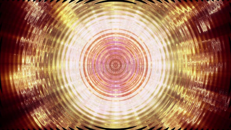 4k Psychedelic Video Animation of Abstract Energy Tunnel Stock ...