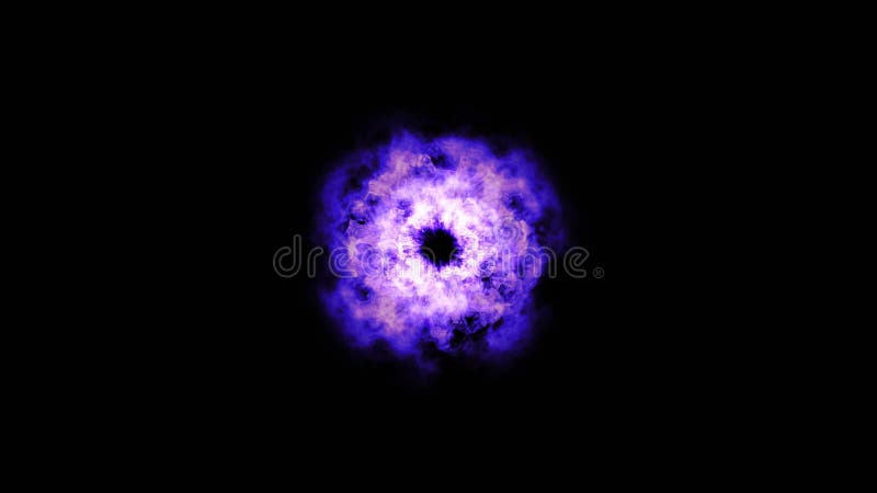 4K Purple Particles Shockwaves Overlay Graphic Elements. Loop Animation ...
