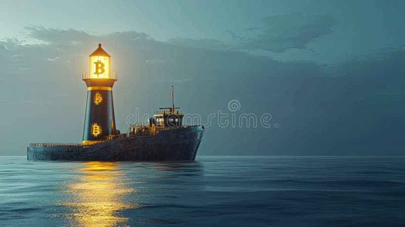 Bitcoin Lighthouse Stock Illustrations – 11 Bitcoin Lighthouse Stock ...