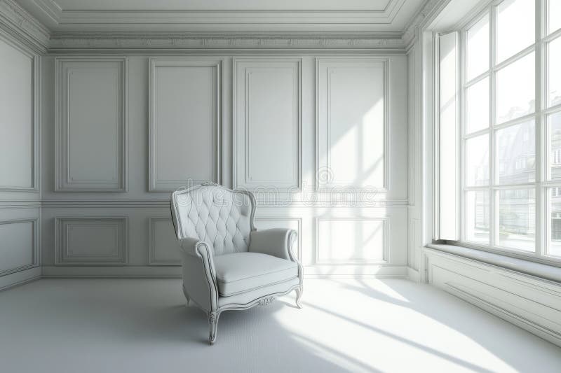 An 8K Resolution 3D Render Provides a Pixel Perfect Image of a White ...