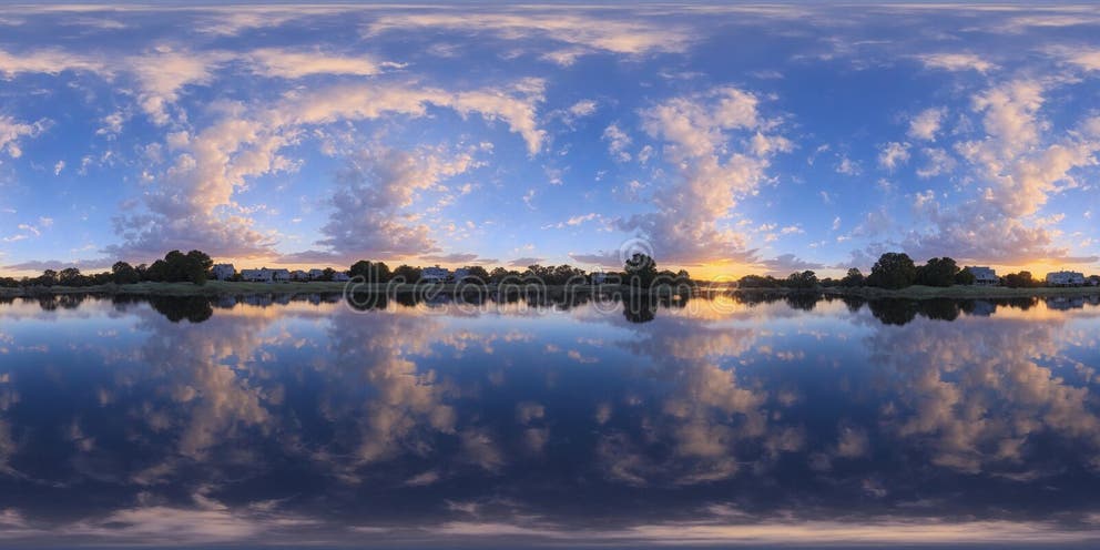 HDRI Perfect Sky Equirectangular Panorama 39 Stock Image - Image of ...