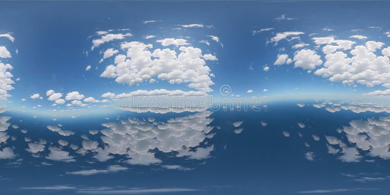 HDRI Perfect Sky Equirectangular Panorama 35 Stock Photo - Image of ...