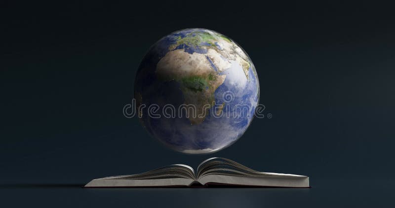 4k Resolution Video: Planet Earth World Globe Seamless Loop Rotating ...