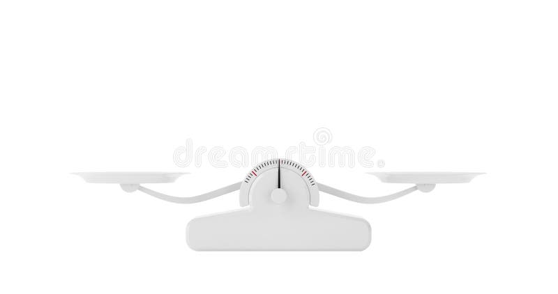 4k Resolution Video: Simple Weighting White Balance Scale Balancing on ...