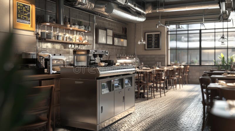 8K Restaurant Kitchen Generator for Peak Hour Efficiency Stock ...