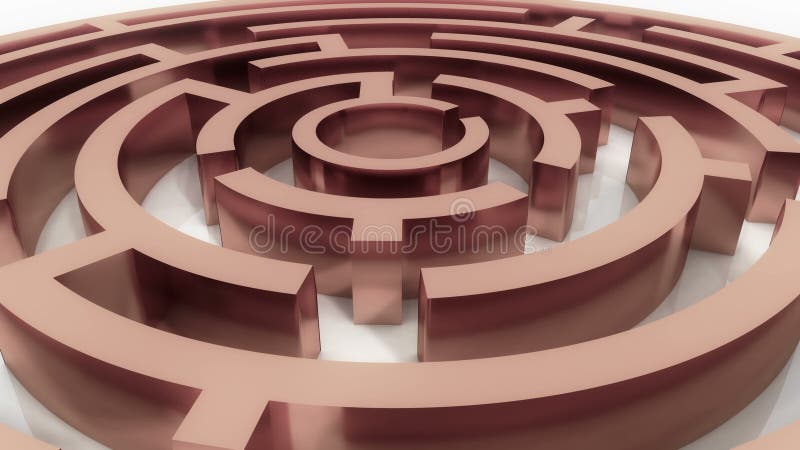 4k Rotating Metal Maze,abstract Business & Tech Background. Stock Video ...