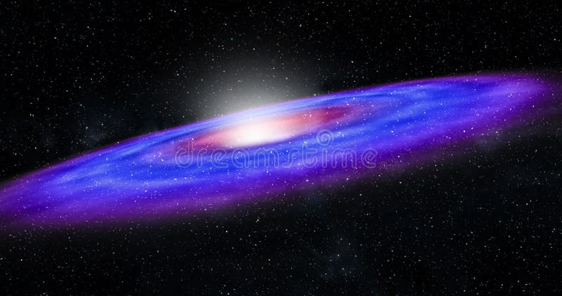 Spiral Galaxy Rotation Loop with Millions of Stars - 4K Rotating Spiral ...