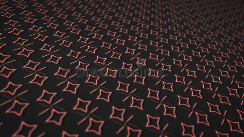 4k Seamless Loop Animation with Moving Geometric Shapes. Stock Video ...