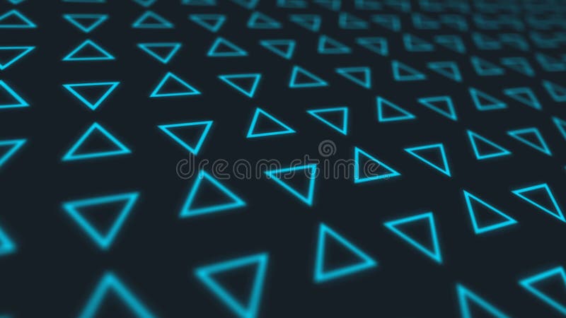 4k Seamless Loop Animation with Moving Geometric Shapes. Stock Video ...