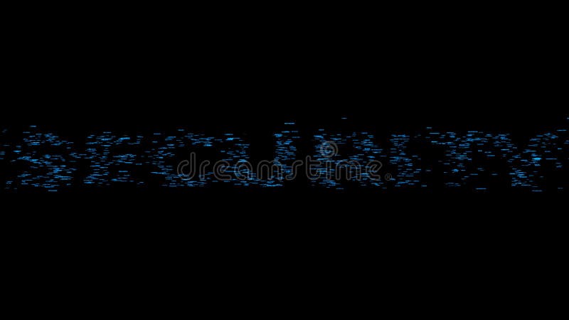 Security Word Digital Text Reveal Animation Stock Video - Video of ...