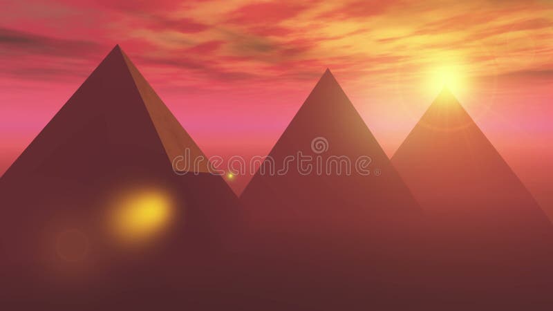 4k a Spectacular Sunrise Timelapse of the Famous Pyramid in Egypt ...