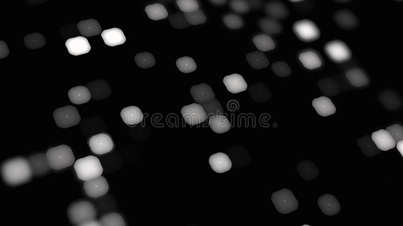 4k Square Digital Technology Background Animation. Abstract Digital ...