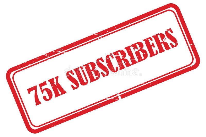 75k Subscribers Stock Illustrations – 13 75k Subscribers Stock ...