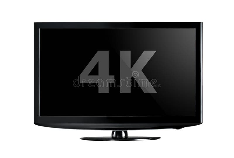 4K television display stock photo. Image of 2160p, inch - 41536244