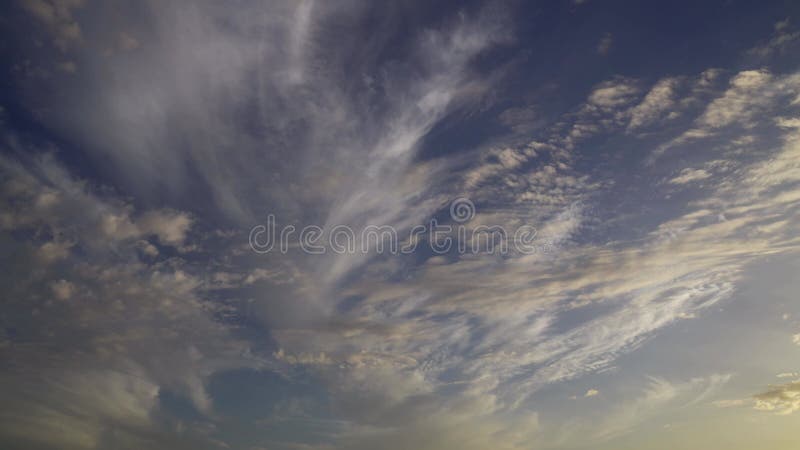 4k Time Lapse Beautiful Blue Sky with Clouds Background.Sky Clouds ...