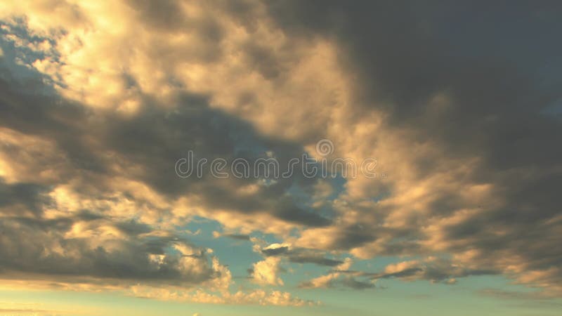 4K Time Lapse with 4 Clouds in the Sky. Moving Clouds. a Fabulous Image ...