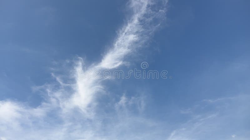 4K Time Lapse White Clouds Blue Sky Background Stock Footage - Video of ...