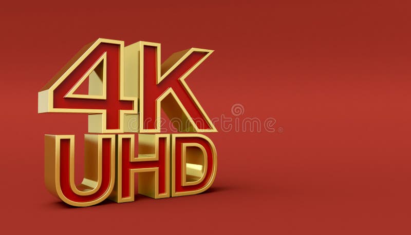 4k uhd text stock illustration. Illustration of square - 49163848