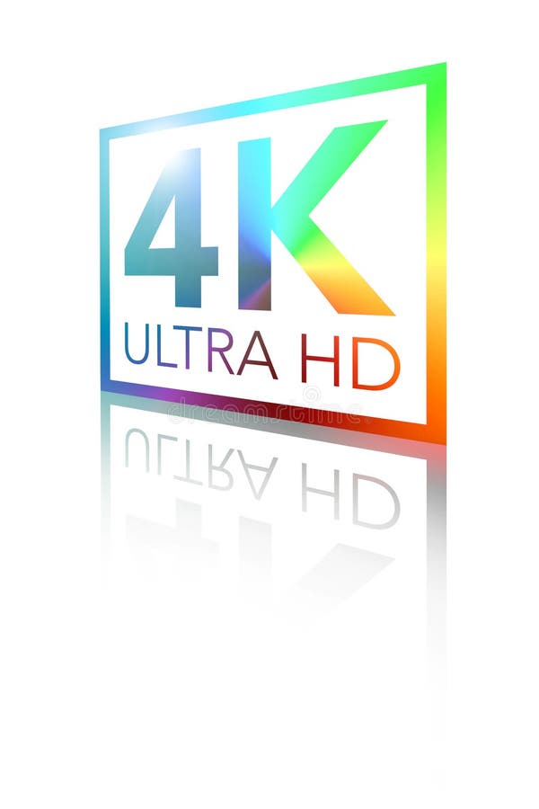 4K Ultra HD Perspective Shiny Golden Logo Stock Illustration ...