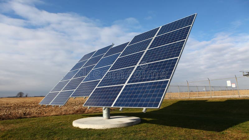 4K UltraHD Timelapse View of a Solar Panel Stock Video - Video of ...