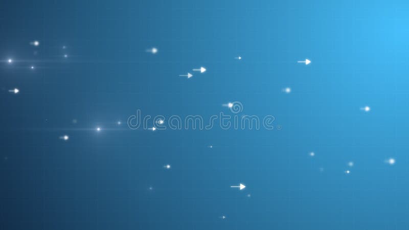 4k Video of Abstract Technology Background with Arrows. Stock Footage ...