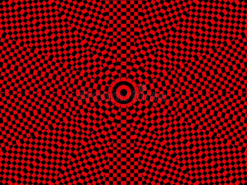 4K Video Of4K Video of Black and Red Psychedelic Optical Illusion ...