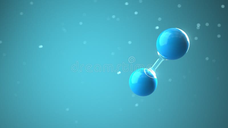 4k Video H2 Molecule. ProRes 4444. Infinity Loop Stock Video - Video of ...