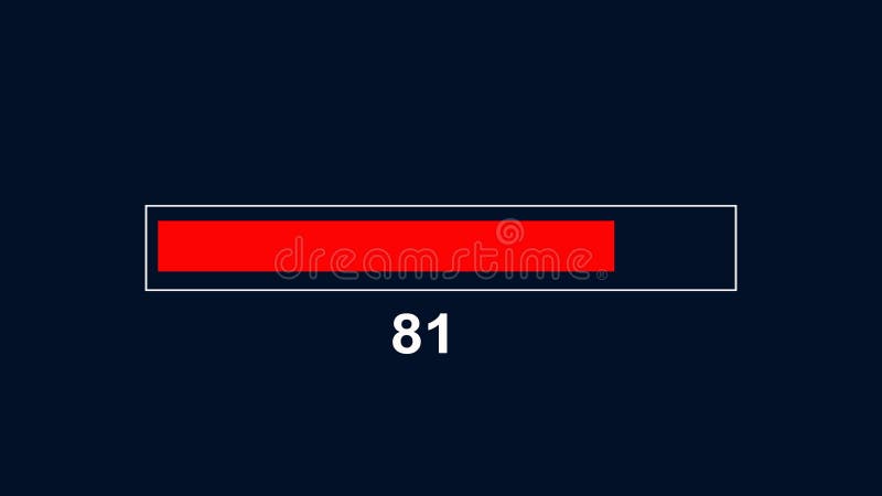 4k Transfer Loading Bar Downloading Barloading Screen Pixelated ...