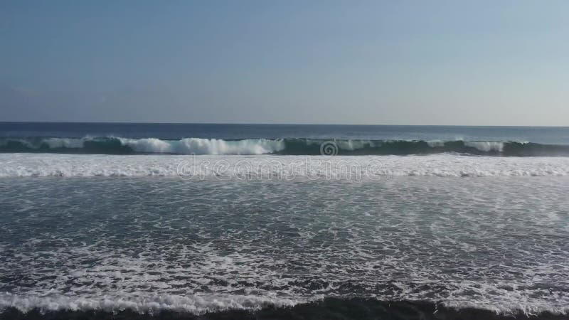 4k View of a Beach with Sun Rays Stock Footage - Video of river ...