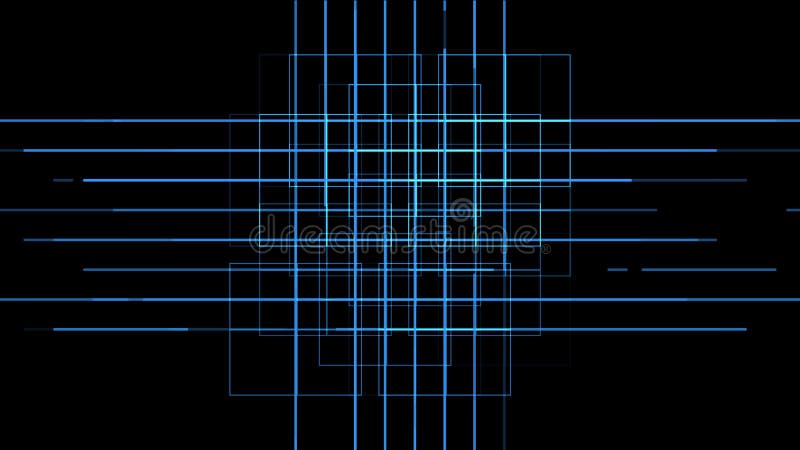 4k Virtual Electric Circuit,science Tech Lines,matrix Dots Particle ...