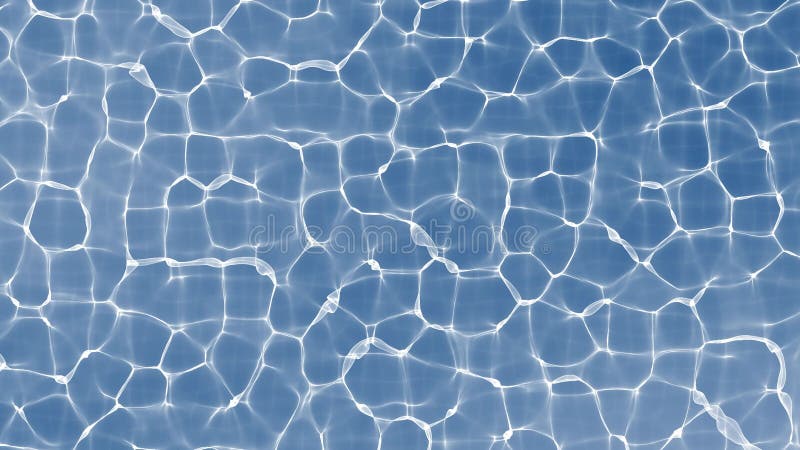 Water Caustics. Animated Texture of the Water Surface. Looping Stock ...