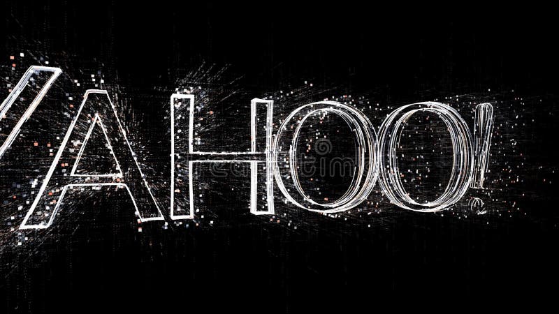 4k Yahoo Word Company Brand Logo,Matrix Binary Computer Code Text ...