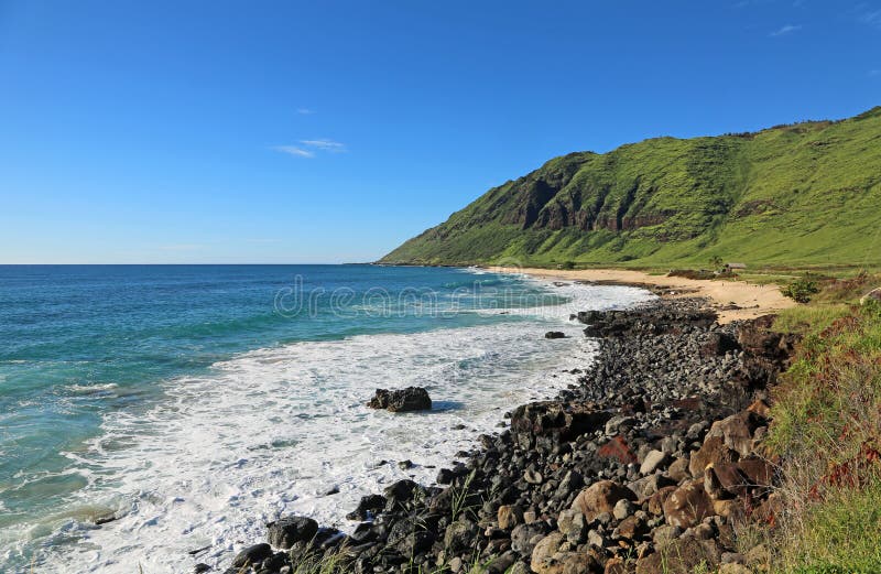Ka ena Point State Park stock photo. Image of view, kaena - 36082114