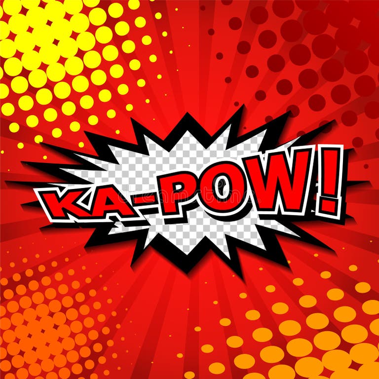 Ka Pow Stock Illustrations – 20 Ka Pow Stock Illustrations, Vectors ...